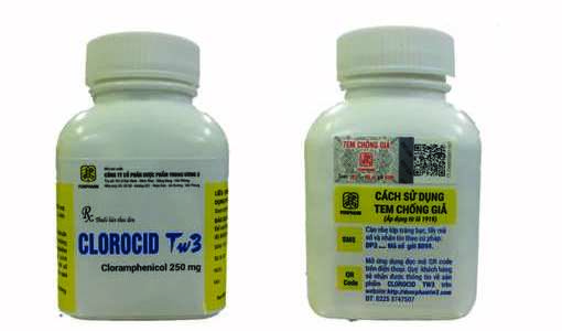 Thu hồi lô thuốc viên nén Clorocid TW3 đóng gói dạng lọ