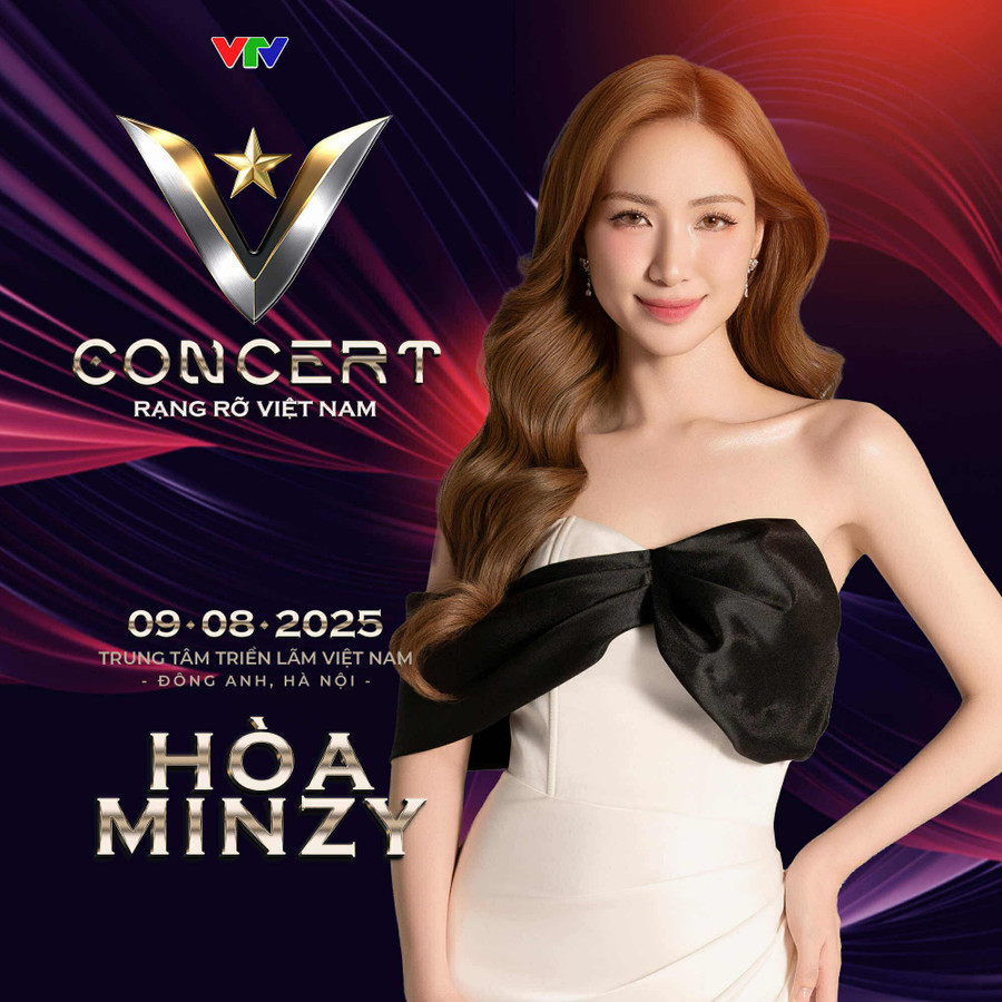 Hòa Minzy cùng dàn sao đình đám tham gia 'V Concert